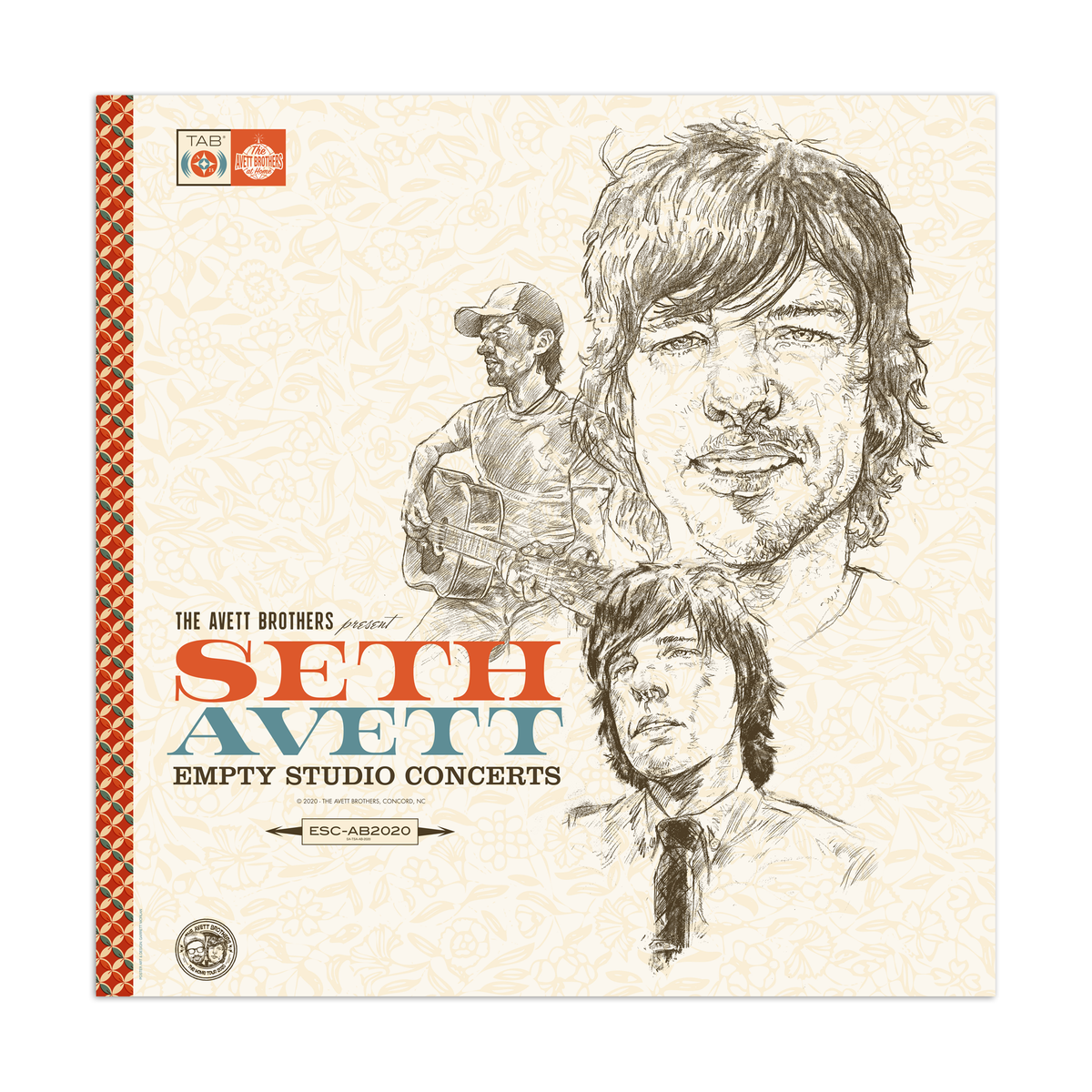 Seth Empty Studio Concerts Poster – The Avett Brothers Store